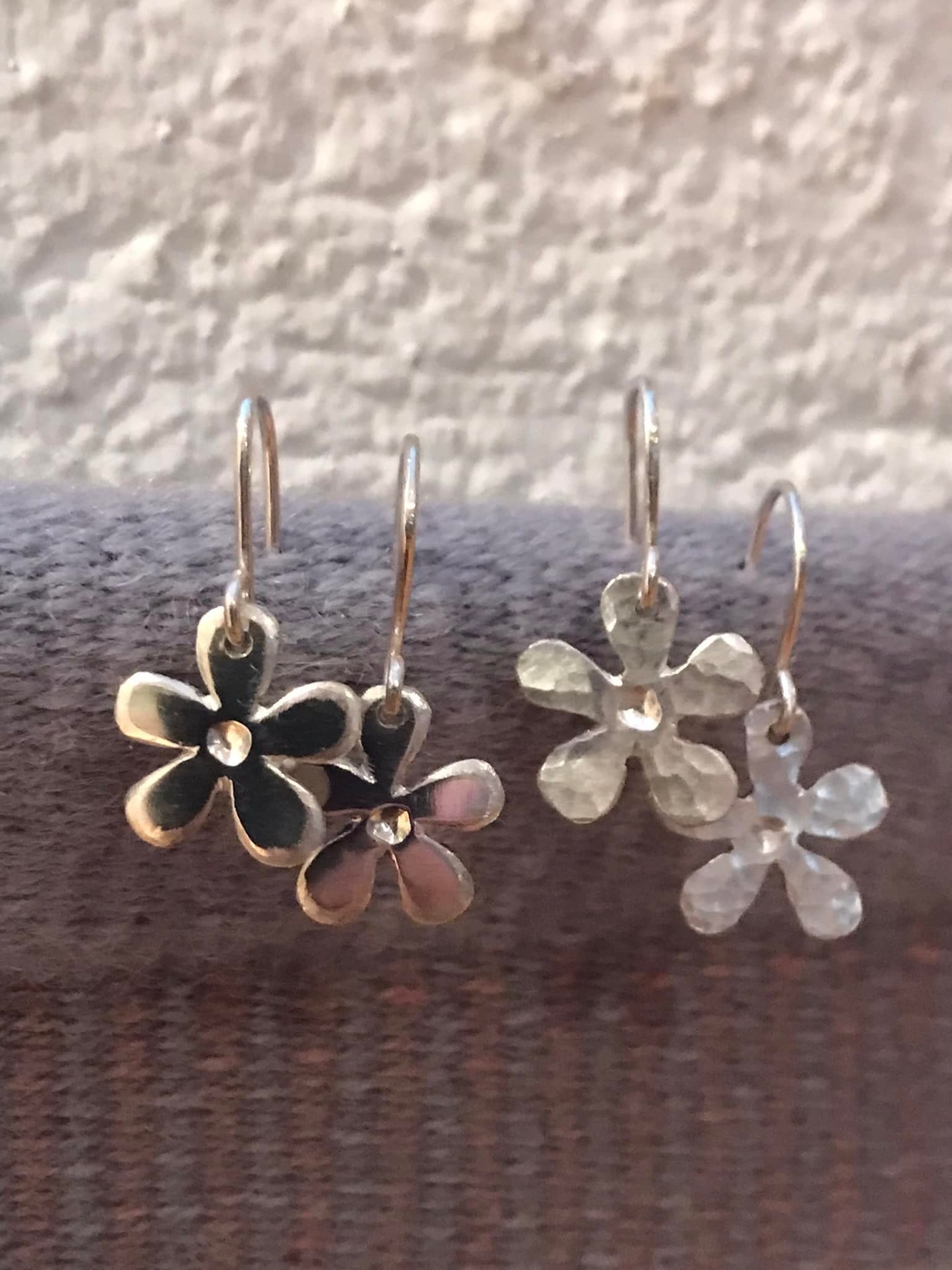 Blomman - örhänge :: EAG silversmide